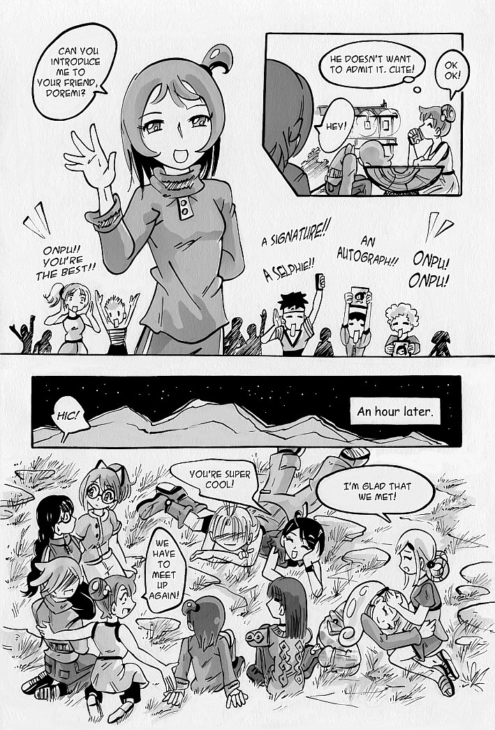 Ojamajo Doremi Naisho Fami - Manga