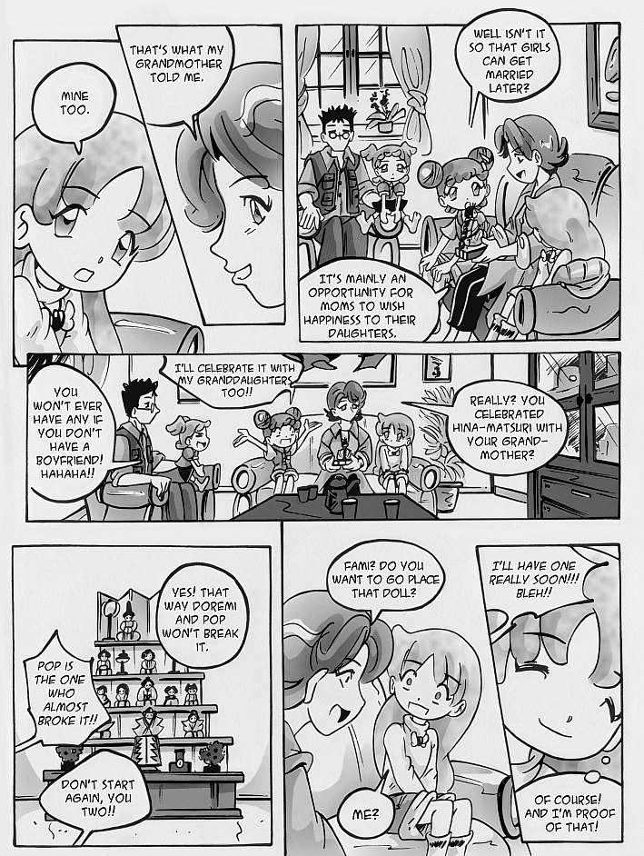 Ojamajo Magical Doremi Fami-manga