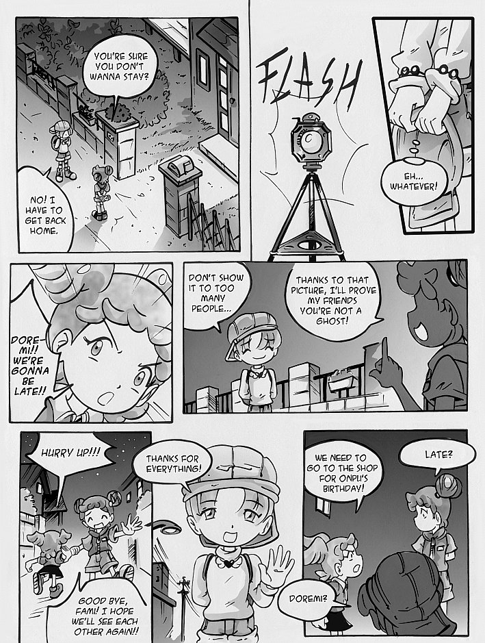 Ojamajo Magical Doremi Fami-manga