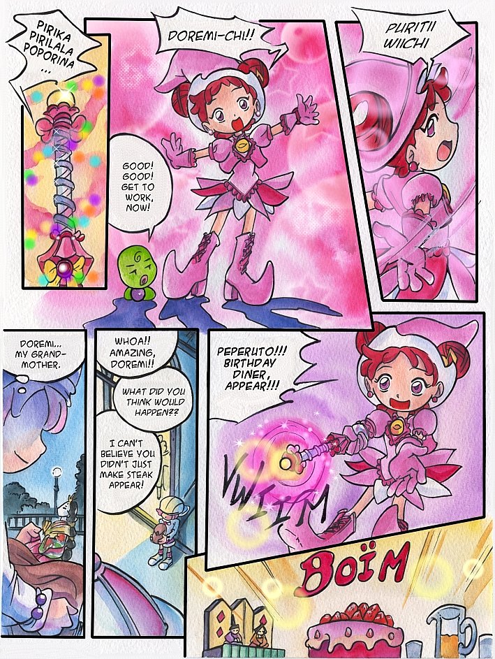 Ojamajo Magical Doremi Fami-manga